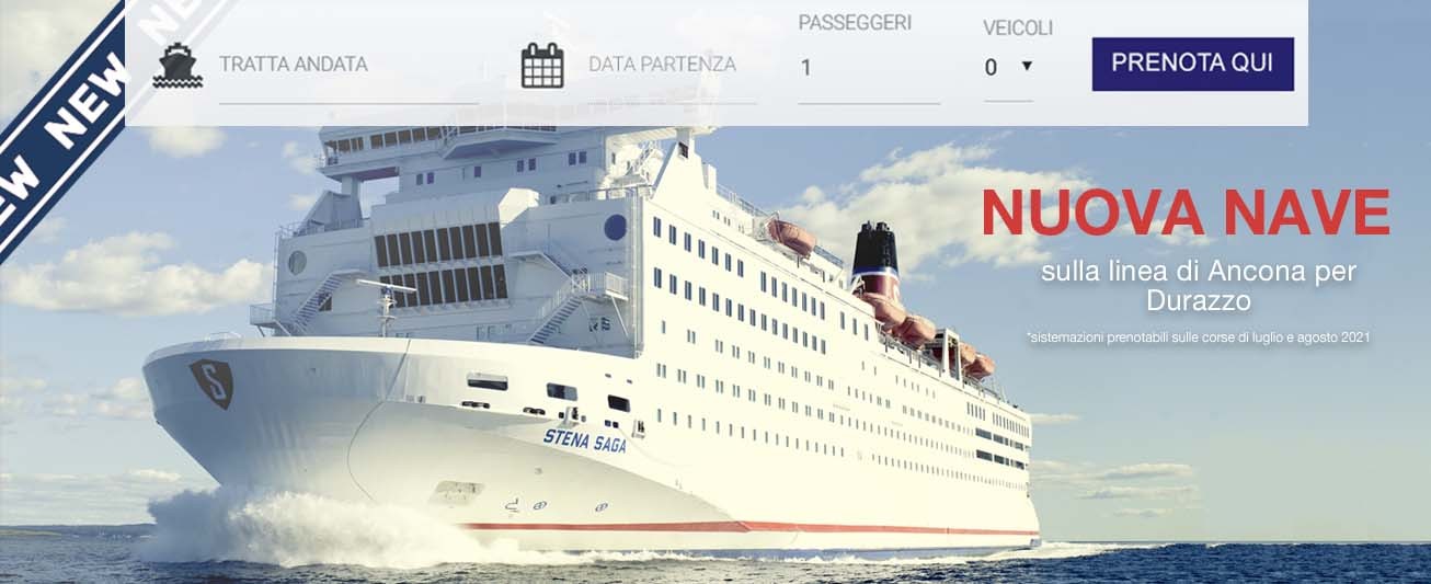 Adria Ferries - Traghetti per l'Albania. Partenze da Ancona Bari e Trieste